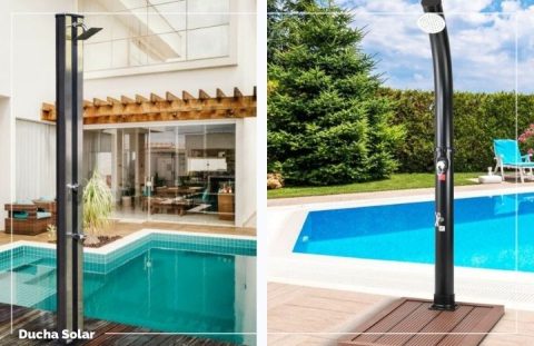 ¿Qué es y cómo funciona una ducha solar? | EnergiaKit